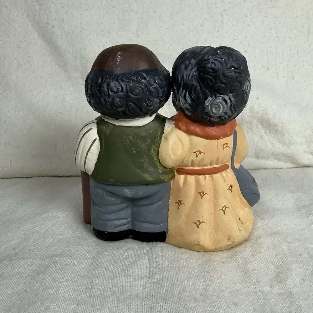African American | Accents | Vintage Ceramic Ebony African American ...